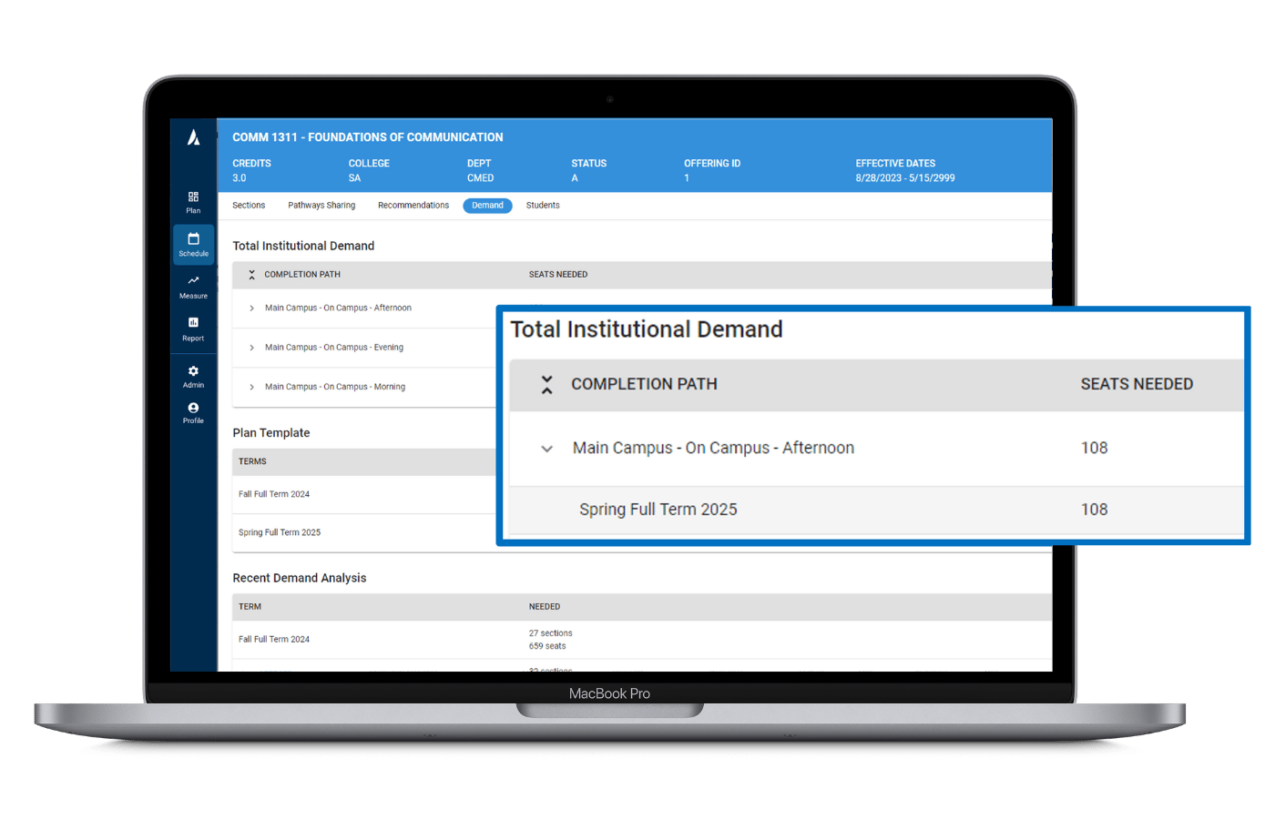 Academic Planning And Annual Scheduling Software Ad Astra
